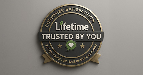 Customers say Lifetime delivers on satisfaction, simplicity and support